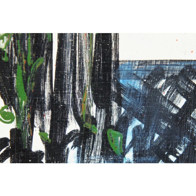 Stefan Eins Abstract Expressionism Original Art Mixed Media on Board ...