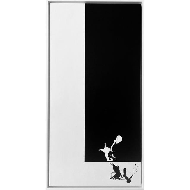 Abstract Expressionist Axel Abbott Original Acrylic Painting "Black ...