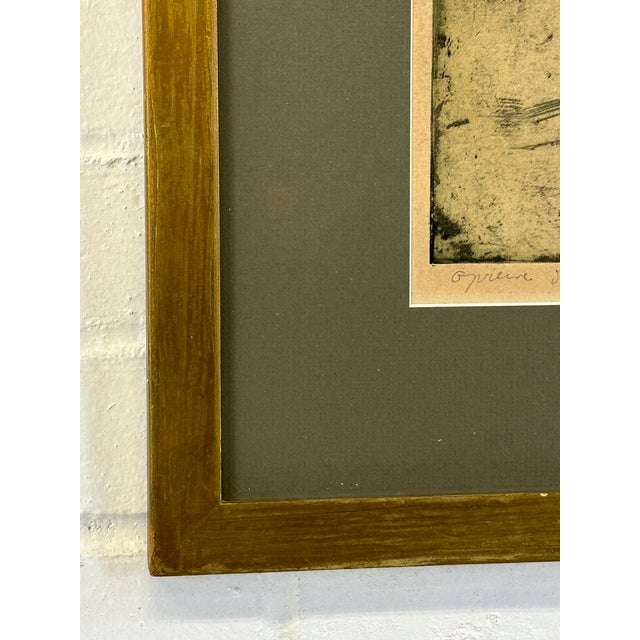 Johnny Friedlaender (Polish, 1912-1992) Etching, Composition With Fish ...