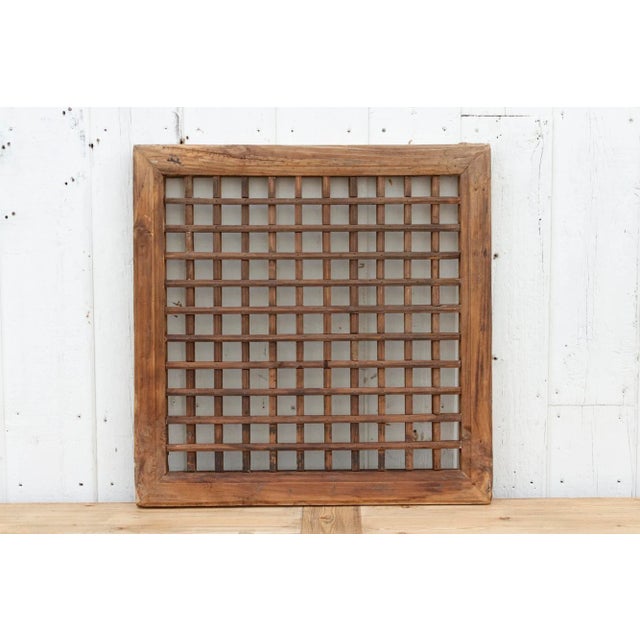 Traditional Antique Chinese Window Frame | Chairish