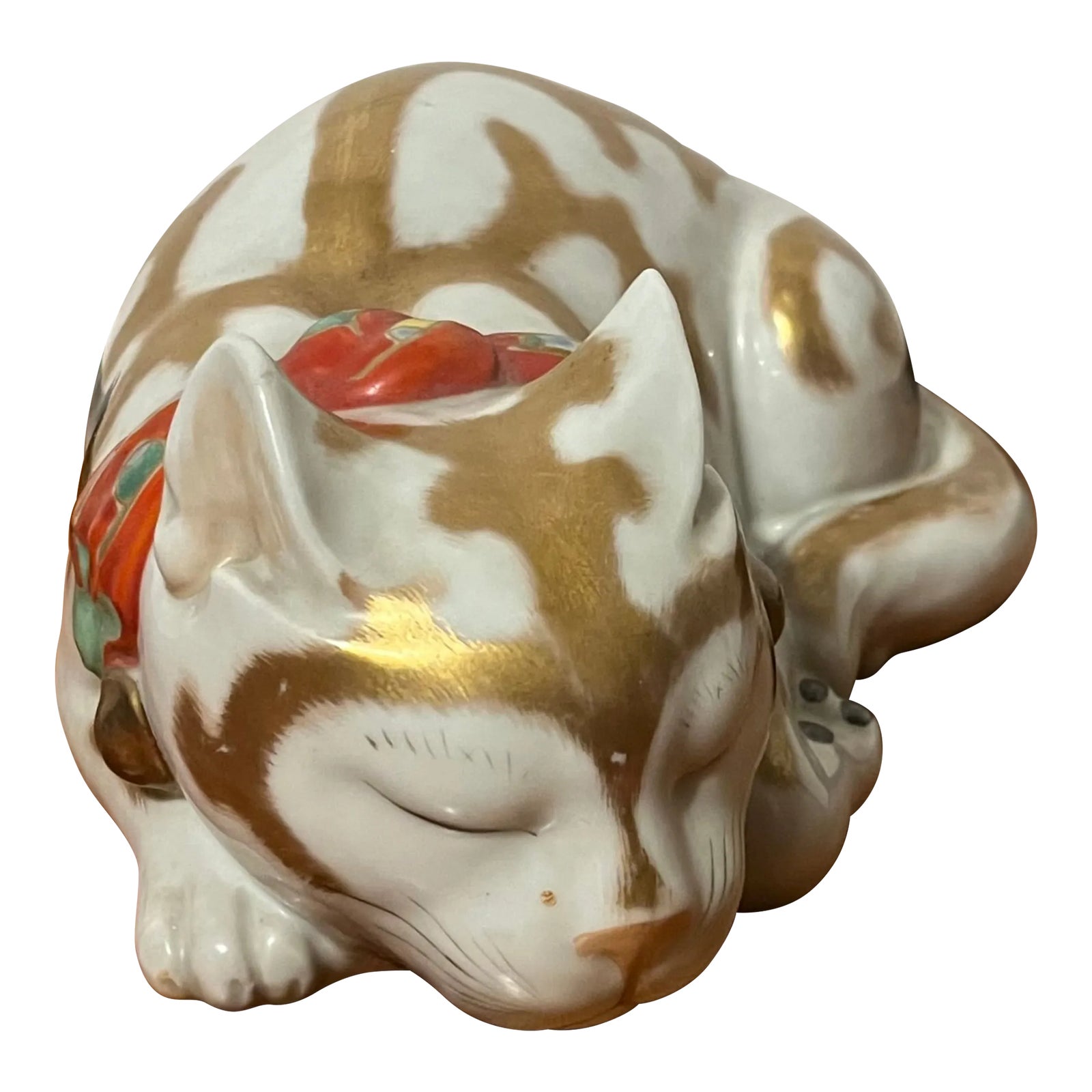 Early 20th Century Antique Japanese Kutani Porcelain Figure of a ...