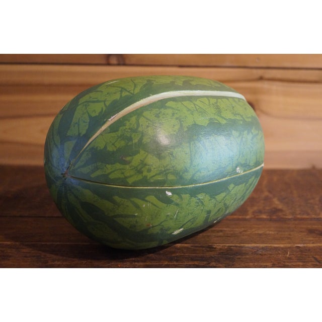 1980s Folk Art Watermelon Sculpture Attributed to Felipe Archuleta ...