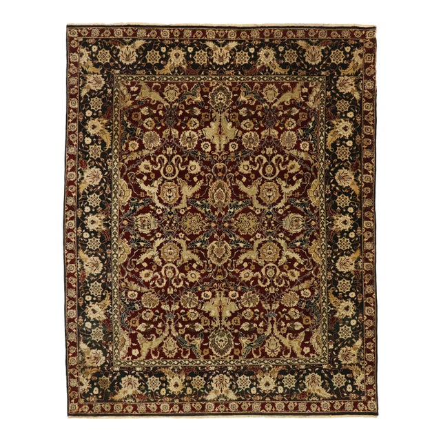 damask pattern rug