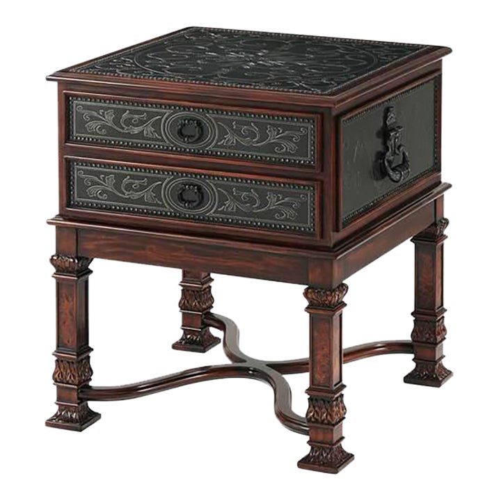 French Style Side Table | Chairish