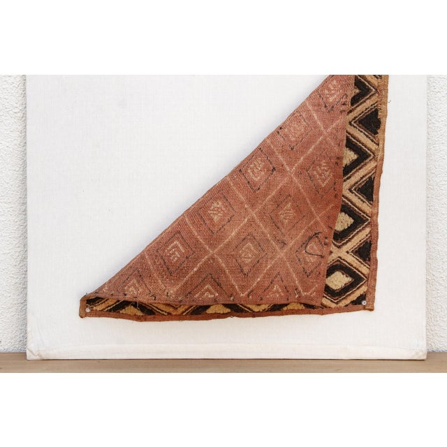 Sparkle African Kuba Cloth Panel | Chairish