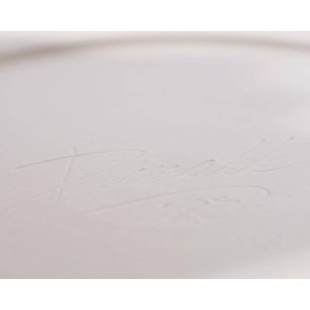 Michael Duvall Signed 1982 Postmodern Plate | Chairish