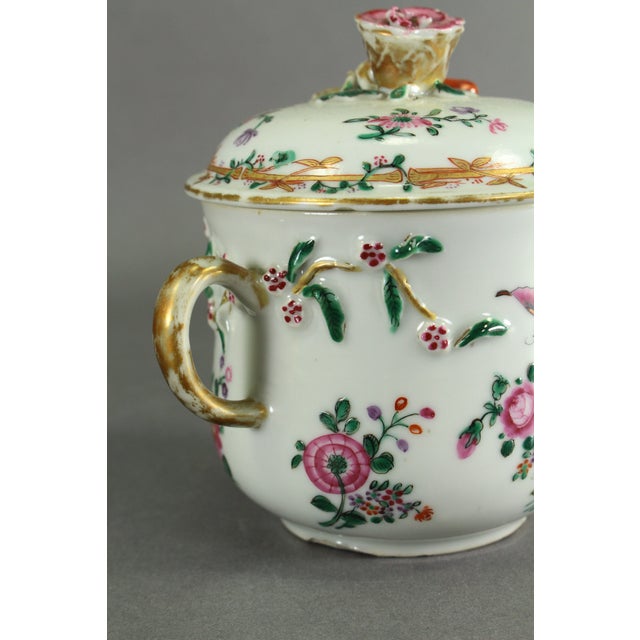 Late 18th Century Qianlong Period Caudle Cup With Cover Chinese Export ...