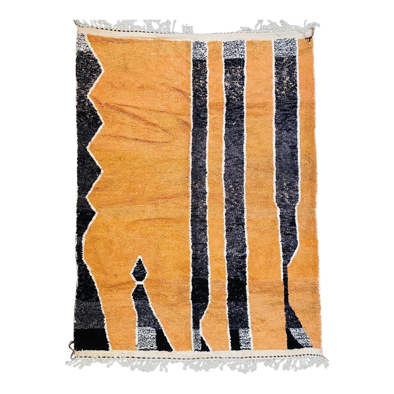 Moroccan Ben Ourain Rug | Chairish