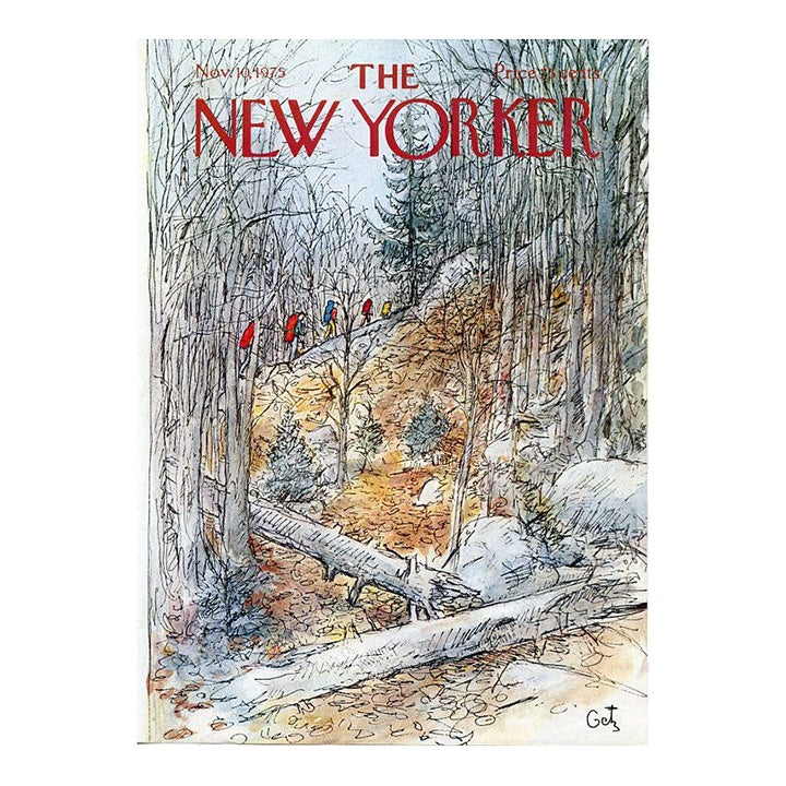 1975 Vintage New Yorker Cover, November 10 (Arthur Getz), Original New ...