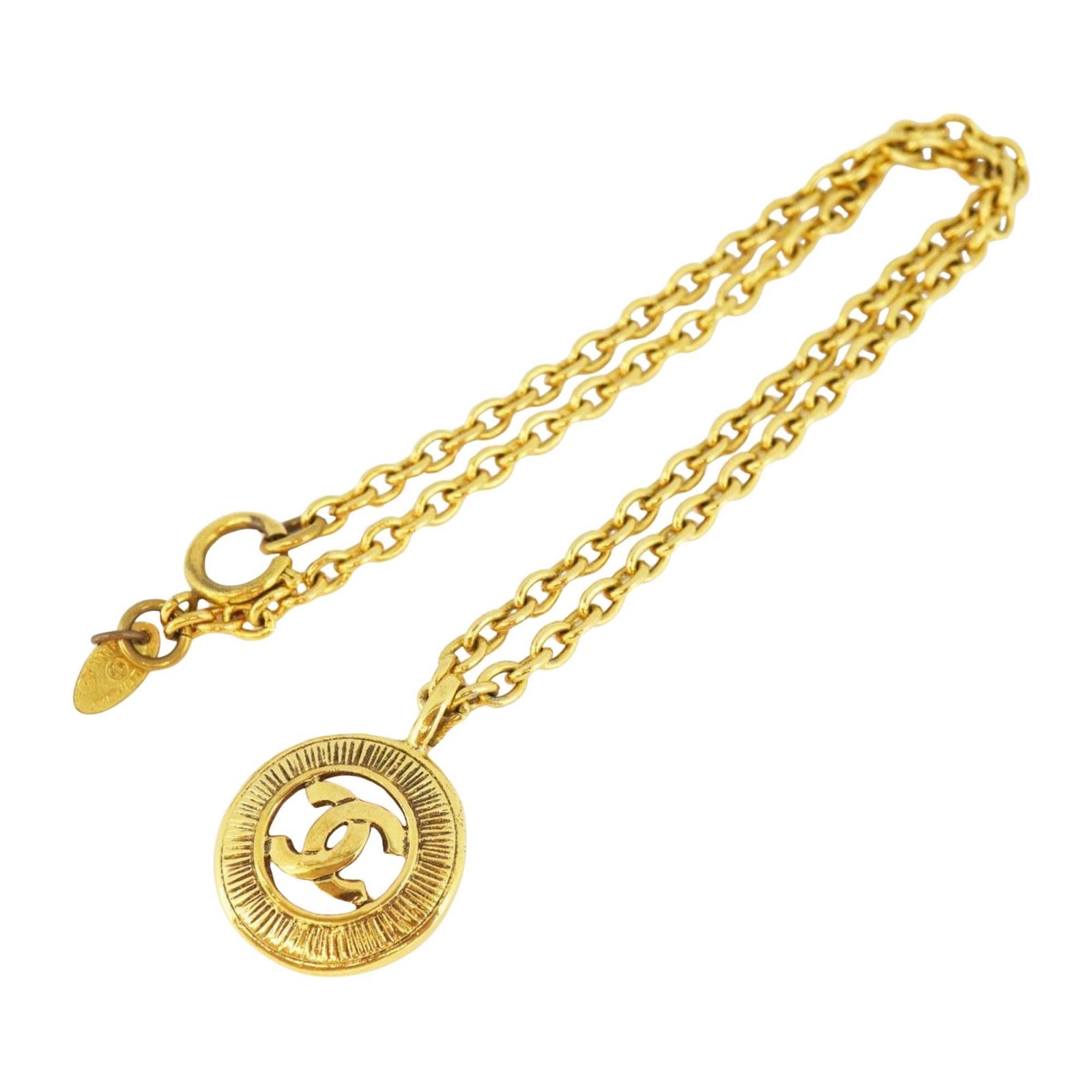 Chanel Coco Mark Necklace | Chairish