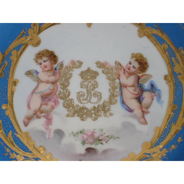 Antique Sevres Louis Philippe Chateau Des Tuileries Plates- a Pair ...