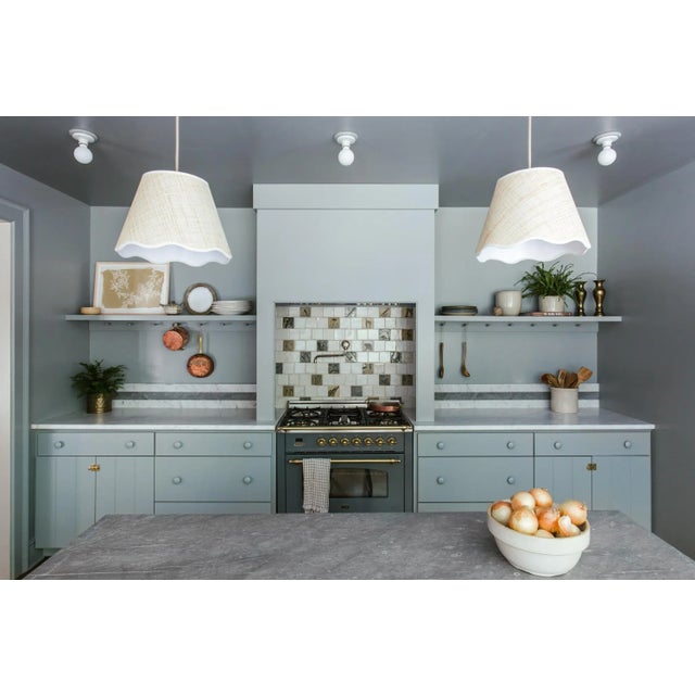 Evolve Lighting Co. Scallop Pendant Ligh | Chairish