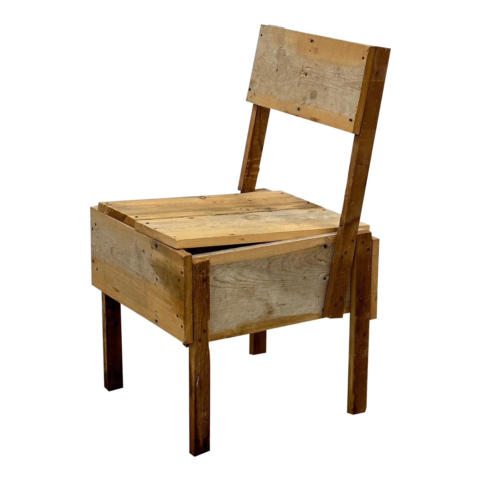 1970s Studio Made Sedia Chair Attributed to Enzo Mari | Chairish