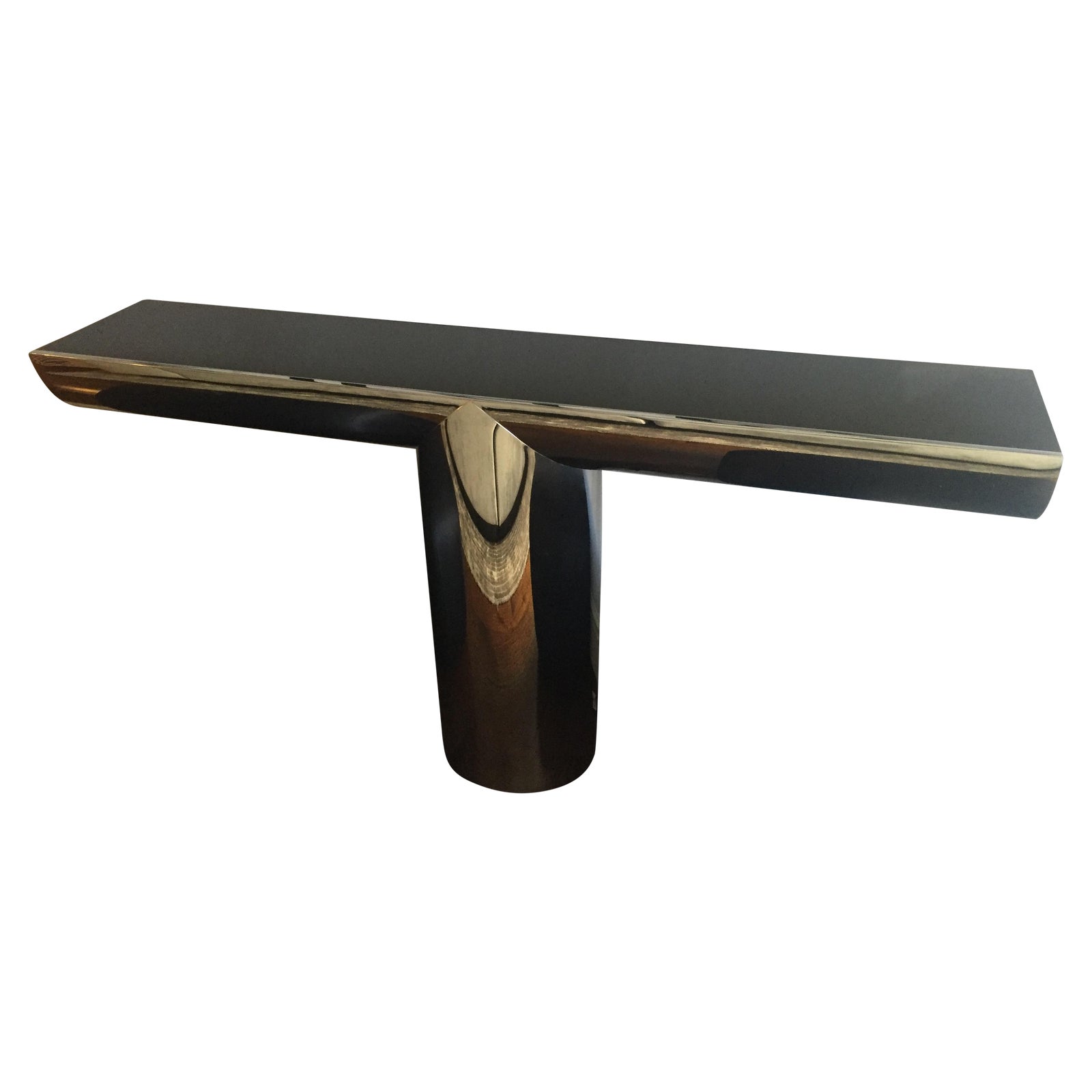 J. Wade Beam for Brueton Vintage Console Table | Chairish