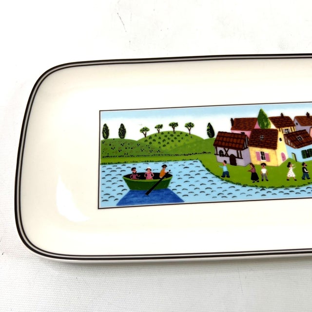 1990s Villeroy & Boch Charm Breakfast Design Naif Sandwich Oblong ...
