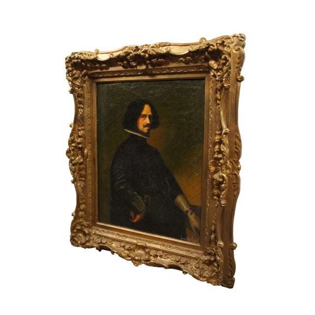 Spanish Self Portrait Oil Painting on Linen After Diego Velazquez 28 ...