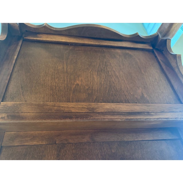 Ethan Allen French Provincial Writing Desk – 3 Drawers, Cabriole Legs ...
