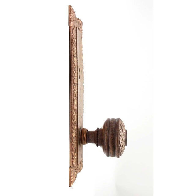 Antique Classic Corbin Jacobean Bronze Door Knob Set | Chairish