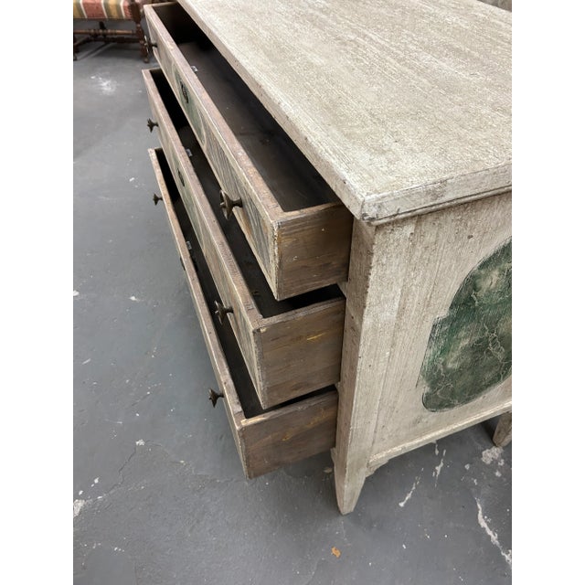 Italian Faux Marbleized Painted Chests | Chairish