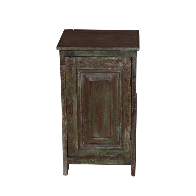 Rustic Felicity Bedside Table | Chairish