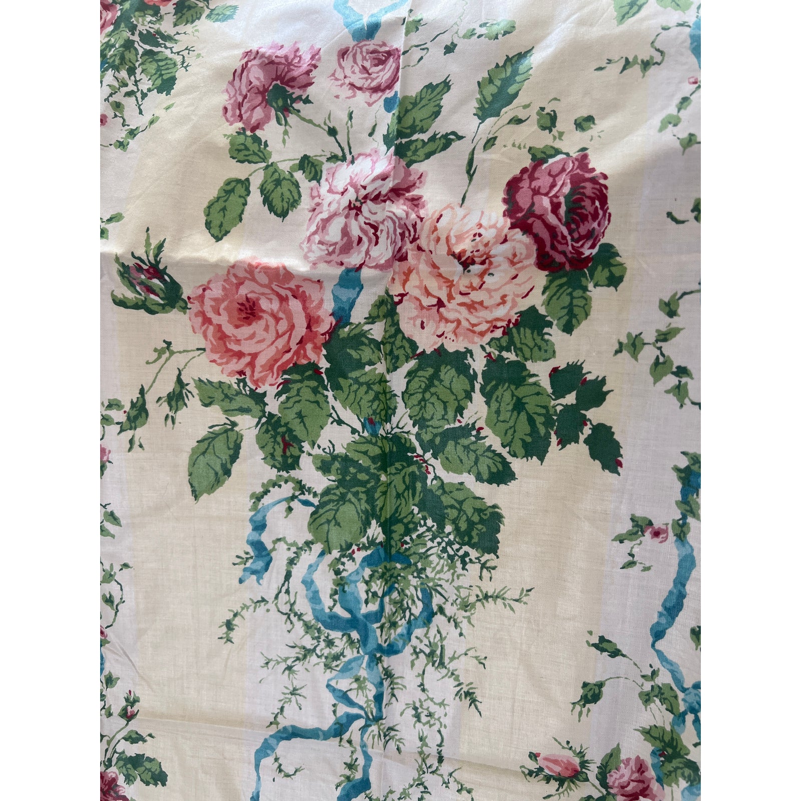 Brunschwig & Fils Floral Print “Millicent” Fabric | Chairish