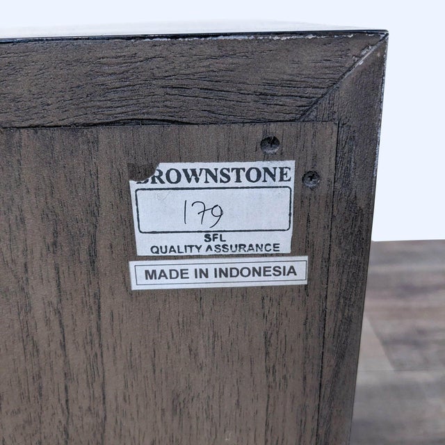 Brownstone Furniture Baldwin One Drawer Nightstand | Chairish