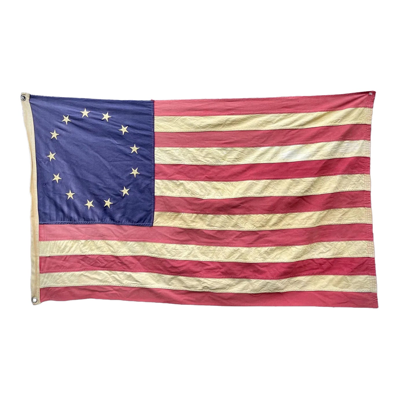 1970s Vintage Bicentennial Betsy Ross American Revolutionary Flag ...