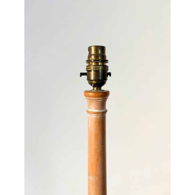 Italian Minimalist Neoclassical Column Lamp, 20th Century | Chairish