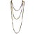 Mid 20th Century Vintage Gold Opera Chain | Chairish