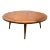 Mid-20th Century Round Pine Coffee Table | Chairish