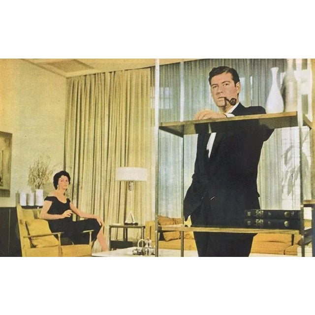 Paul McCobb Directional Walnut and Aluminum Large 84” Executive Partners Desk - Vintage 'Mad Men ...