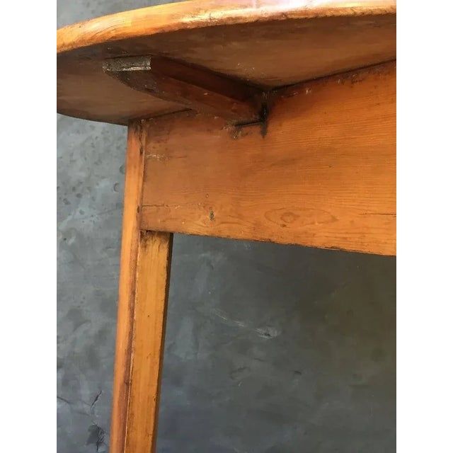 English Cricket Table of Pine From the 19th Century | Chairish