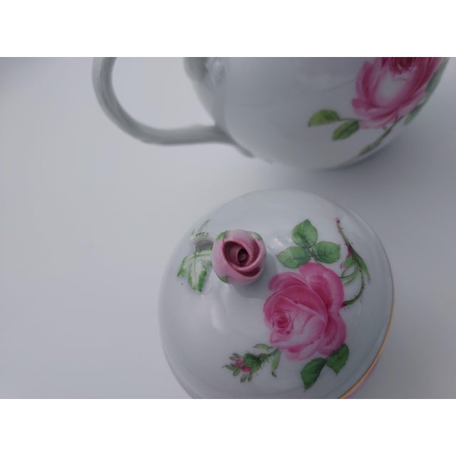 1940s Meissen Rose Pink Tea Set- 3 Pieces | Chairish