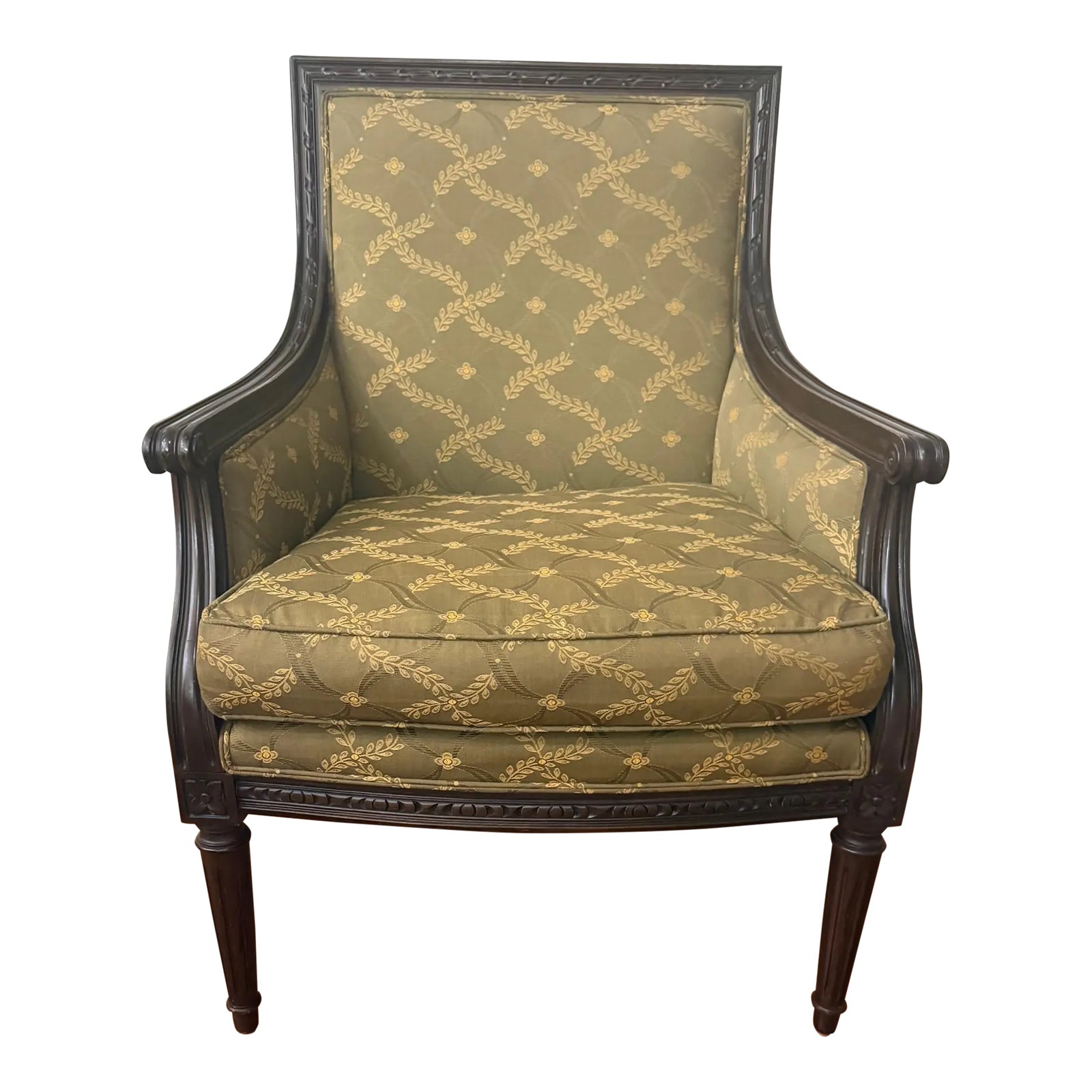 2010s Ethan Allen Giselle Chair | Chairish