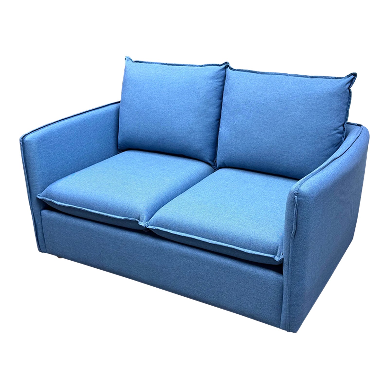 Harrington Galleries Custom Tiburon Loveseat | Chairish