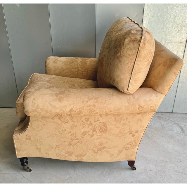 George Smith Looseback Laidback Arm Chair | Chairish