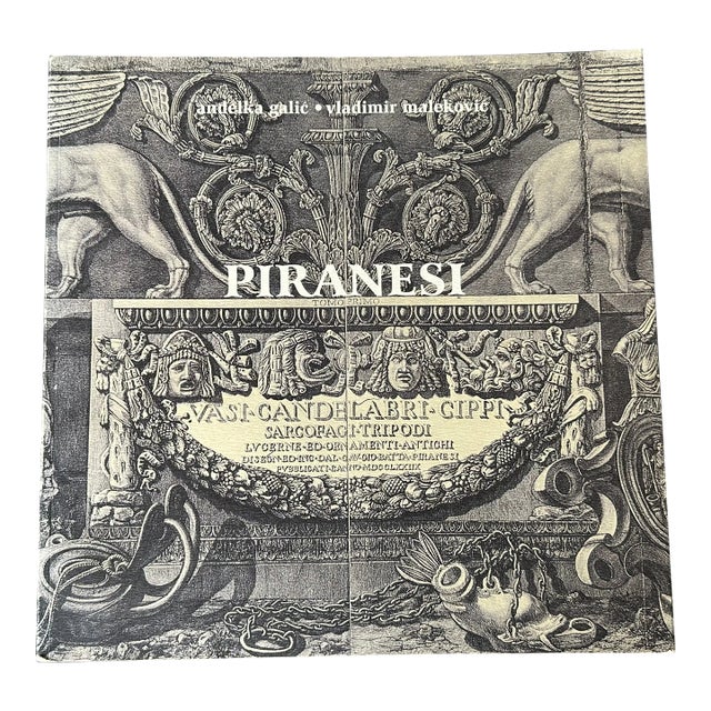 Giovanni Battista Piranesi Art Book | Chairish