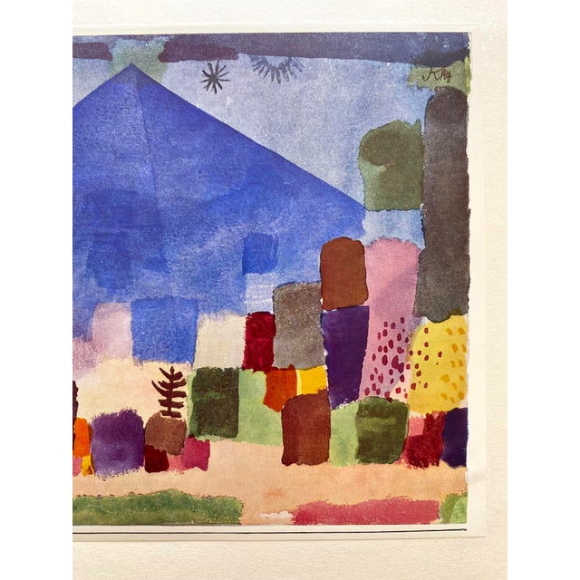 Paul Klee Vintage 1955 First Edition Modernist Lithograph Print " the ...