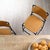 Asher Cashew Tan Full Grain Leather Bar Stool With Back | Chairish