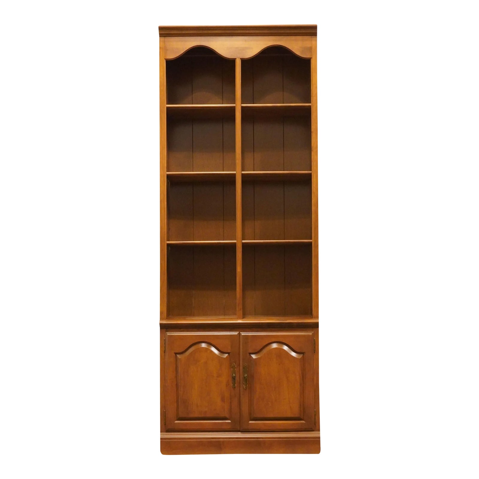 Ethan Allen Heirloom Nutmeg Maple Colonial Early American 30" Bookcase ...
