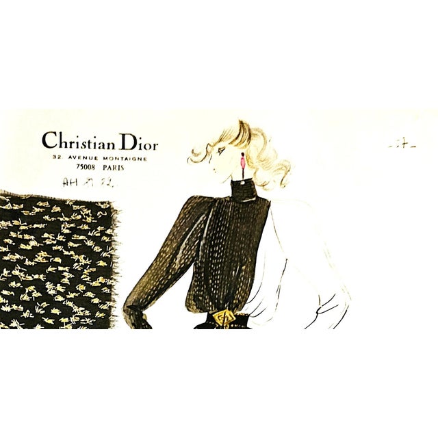 1981-82 Very Rare Christian Dior Design by the House of Dior With ...