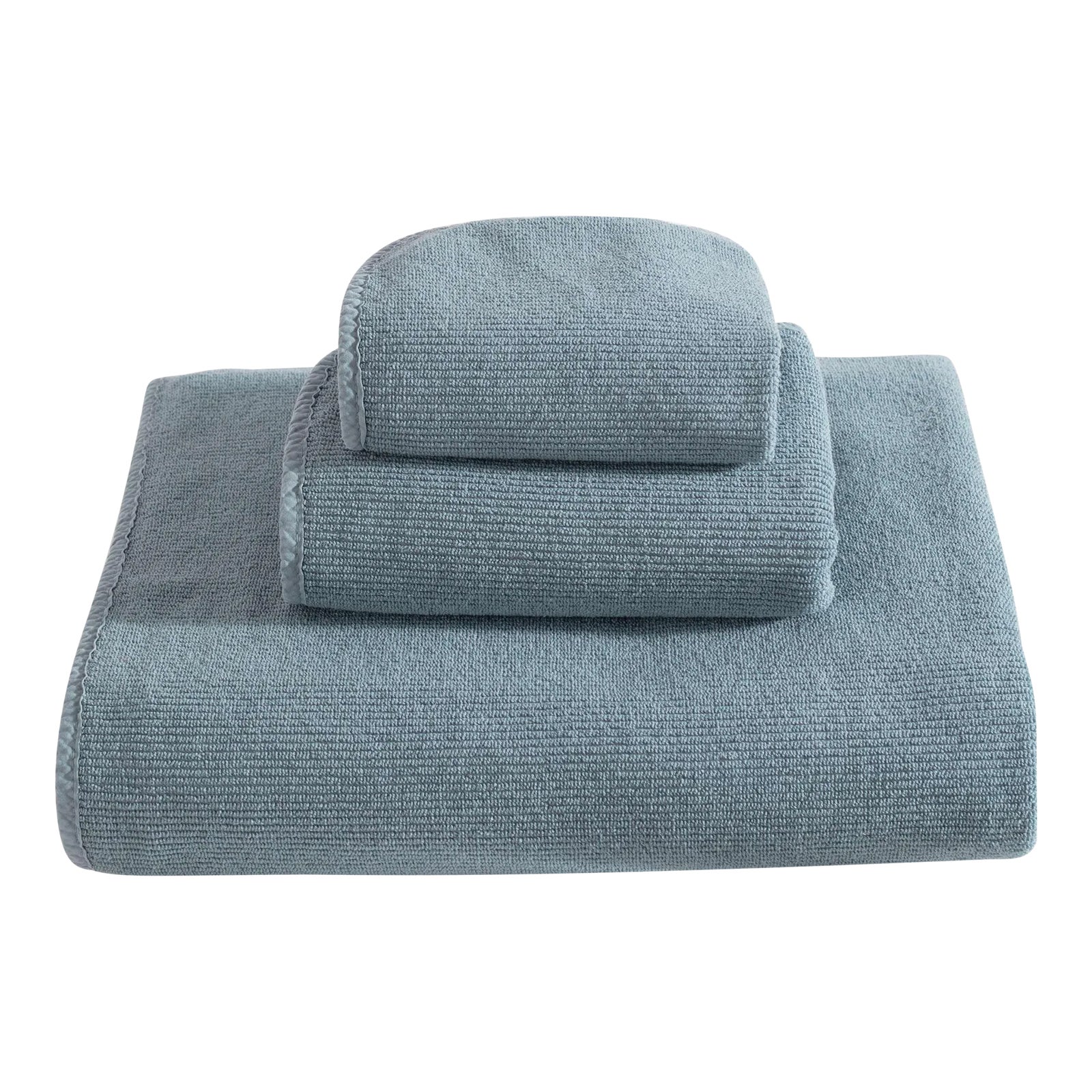 Marie Flanigan for Pine Cone Hill Blythe Pewter Blue Towel, Hand Towel ...