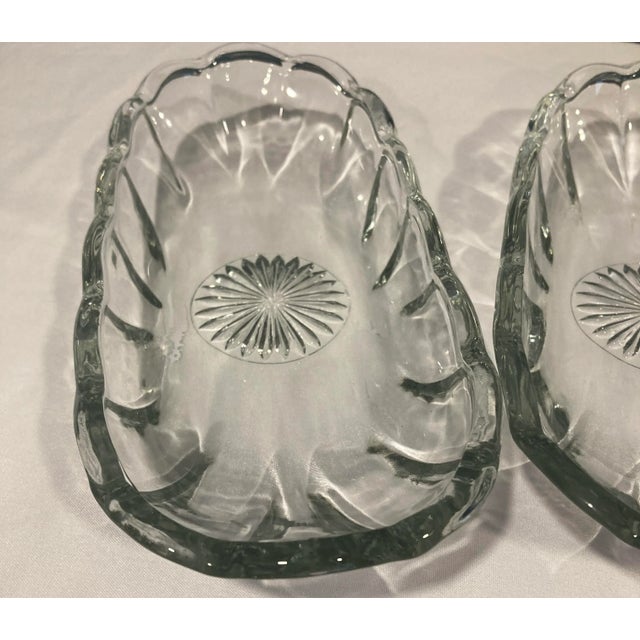 Vintage Cut Glass Corn Cob Holders, Set of 4 | Chairish