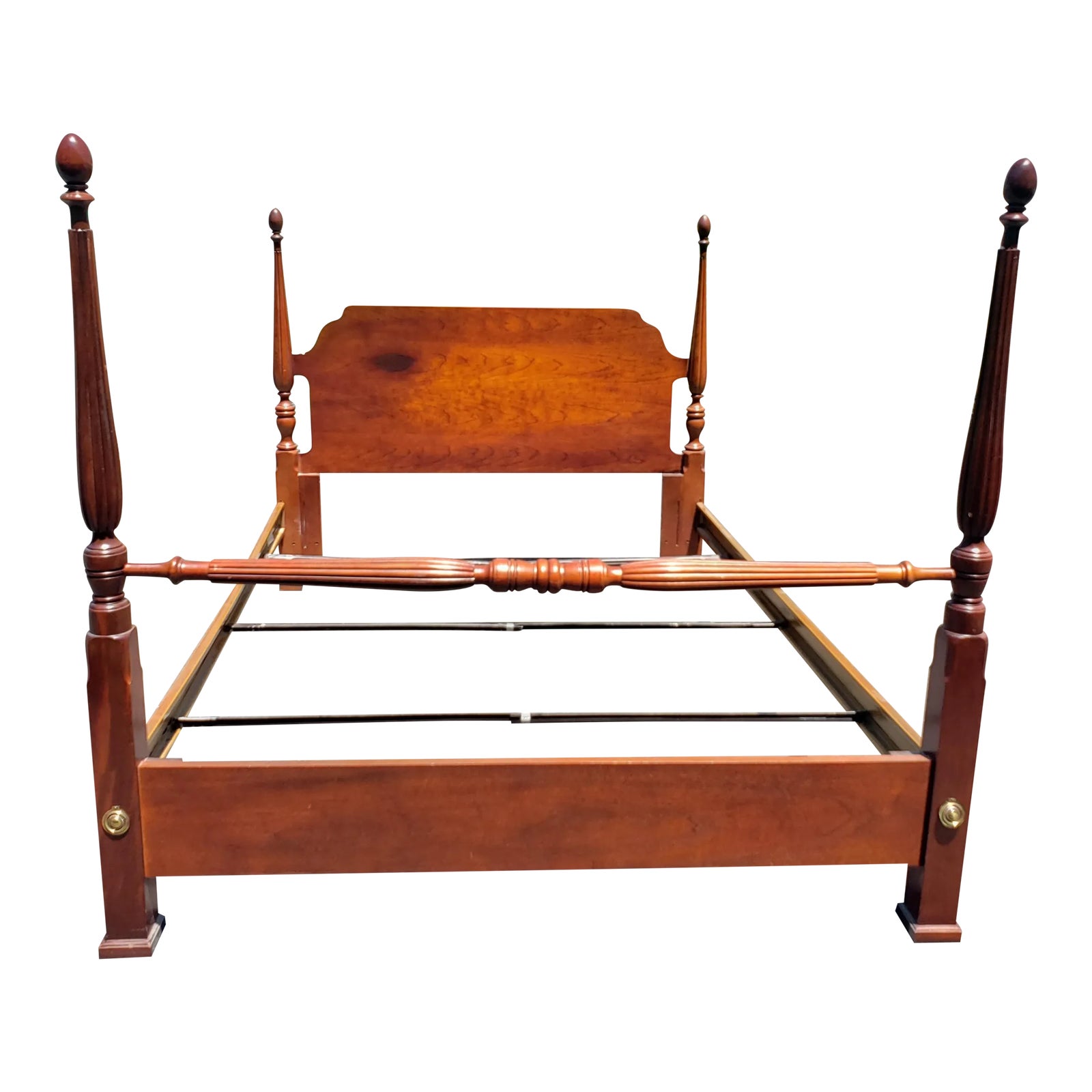 Stanley Furniture Chippendale Low Posters Queen / Full Size Bed Frame ...