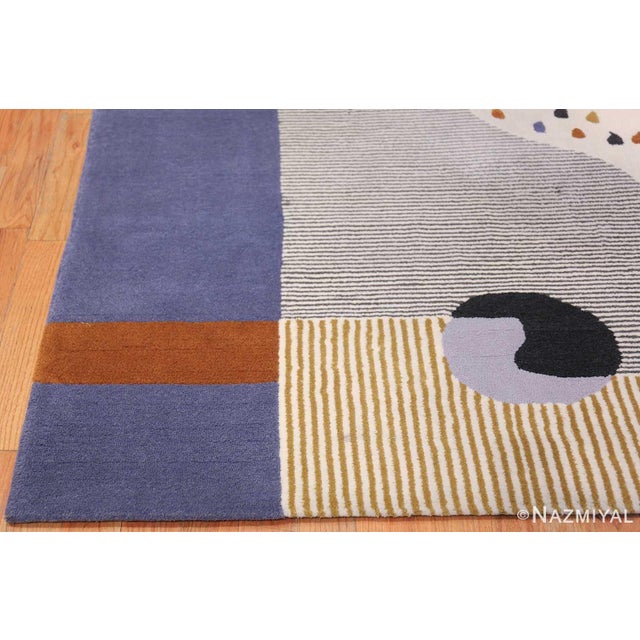 Vintage Scandinavian Stream For House and Garden Josef Frank Rug | Chairish