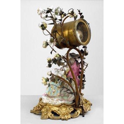 German Meissen Porcelain Clock | Chairish