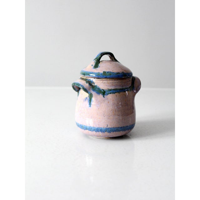 Vintage Studio Pottery Jar | Chairish