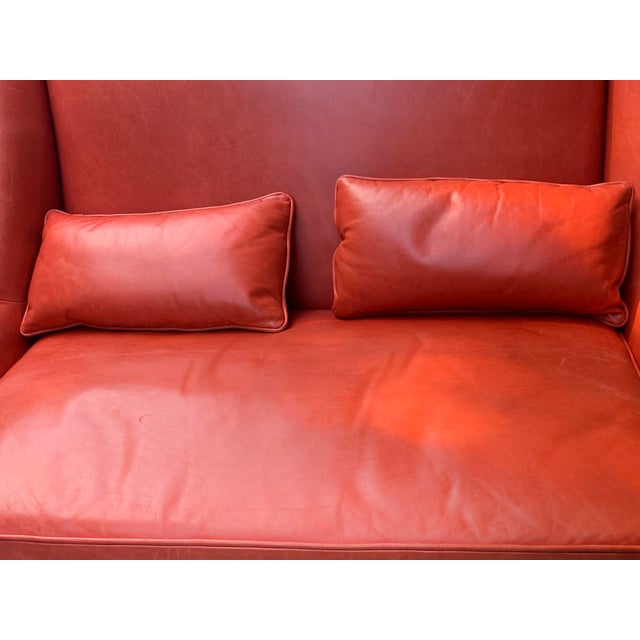 Modern Ochre Snooze Sofa | Chairish