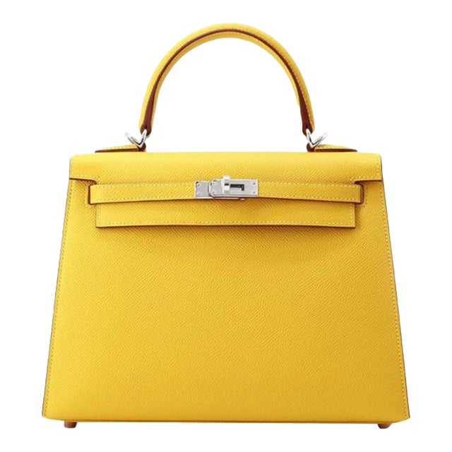 Hermès Epsom Kelly Sellier 25 Satchel | Chairish