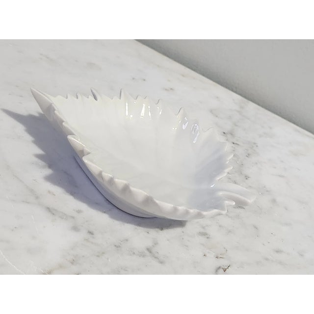 1980s Limoges Leaf Trinket Dish, Oil Dish, Butter Dish, Soap Dish ...